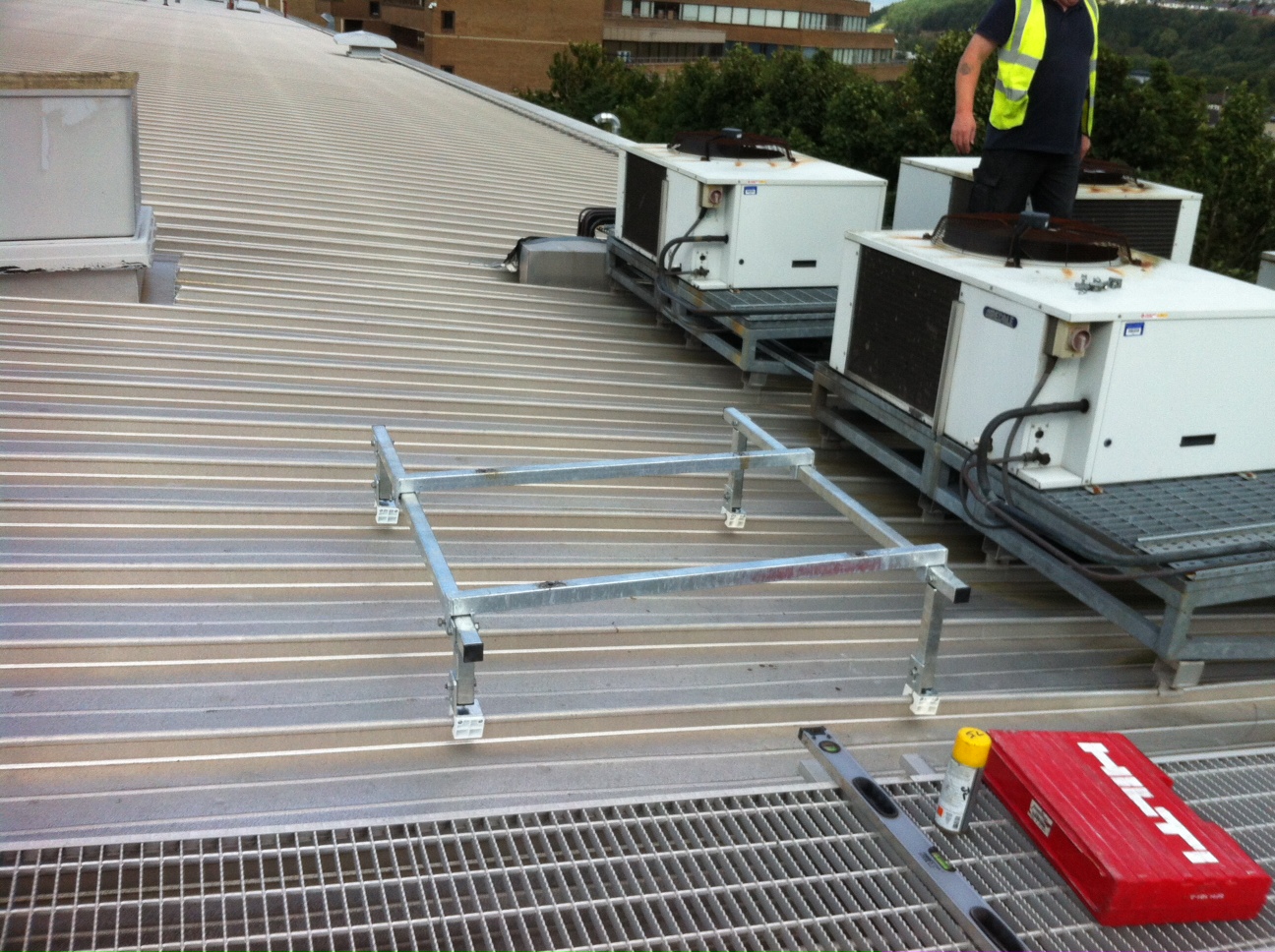 Elevated Air Conditioner Condenser Platform at Keith Orr blog