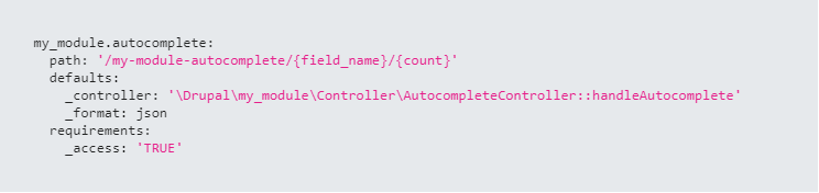 Web Tutorials Php Drupal Implementing Autocomplete In Drupal 8 With Custom Callbacks