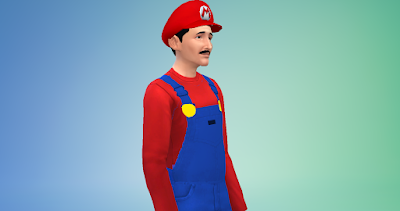 Mario Overall Outfits and hats ~ Cepzid Sims