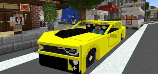 CAMARO ZL1 ADDON DE CARRO PARA MINECRAFT PE - STONE EDITION