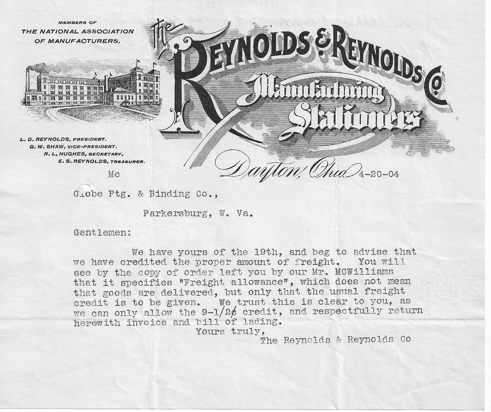 LittleMissMaggie: Reynolds & Reynolds Vintage Typography