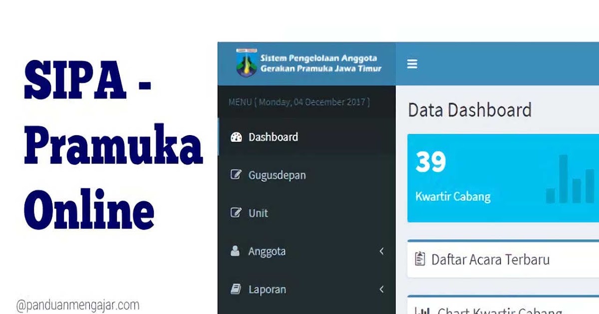 http://36.66.211.203/sipa/ Alamat Login SIPA Online Gerakan Pramuka ...
