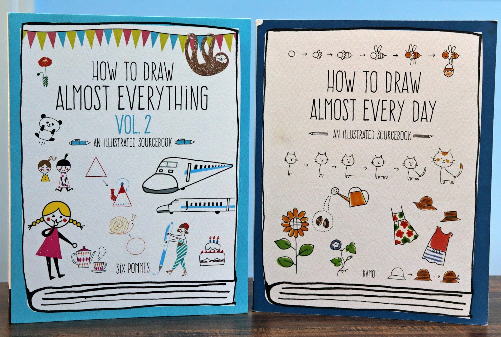 Create With Mom: Painting Rocks and Books that inspires us to draw