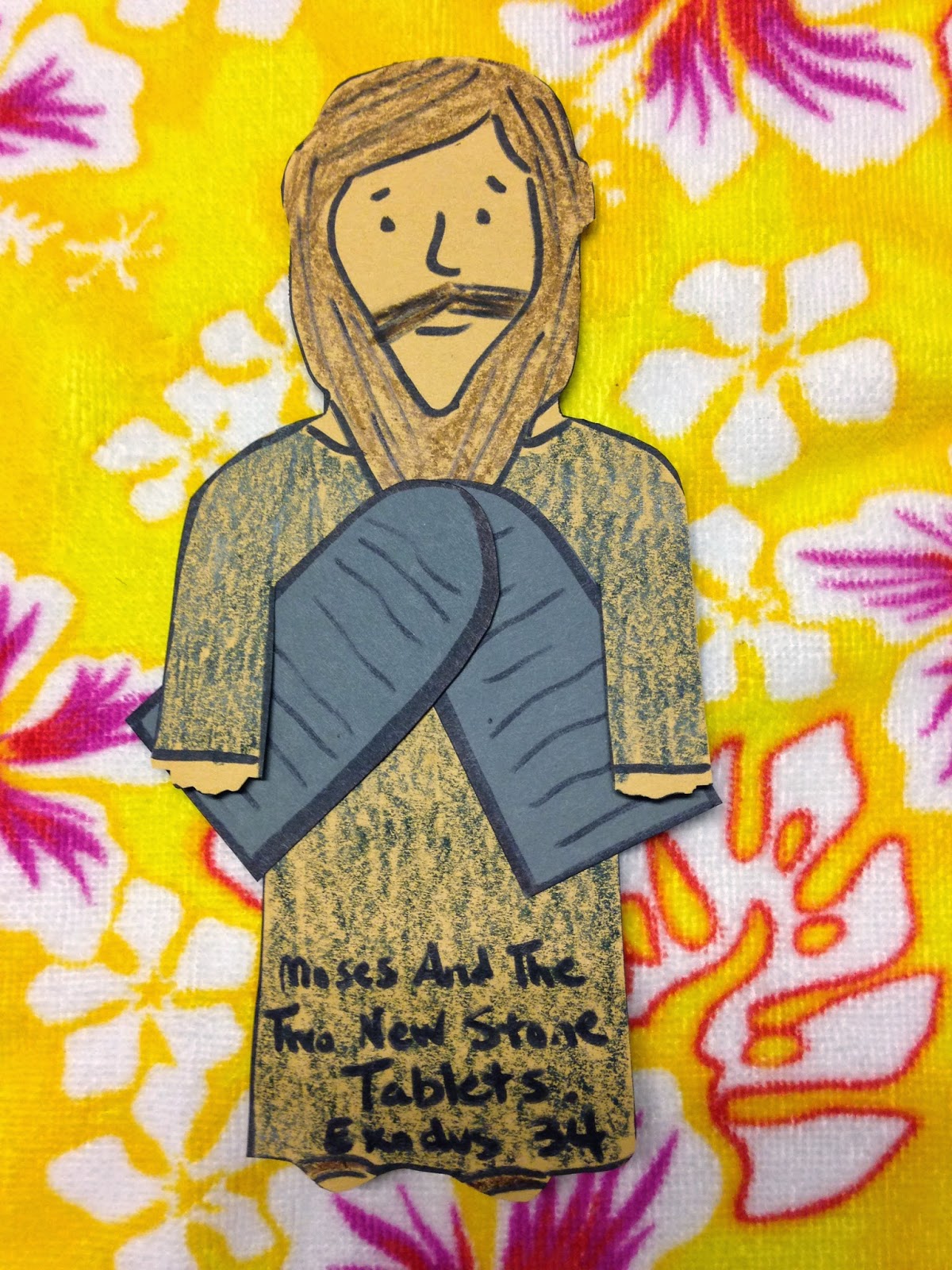 Children's Bible Lessons: Lesson - The Two New Stone Tablets