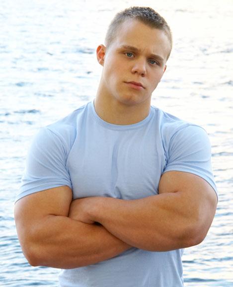 the beauty of male muscle: Eric