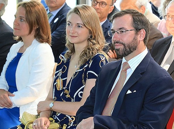 Princess Stephanie and Guillaume visited Kräizbierg Foundation