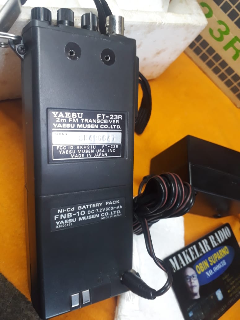OBIN RADIO: Yaesu FT 23R sold out