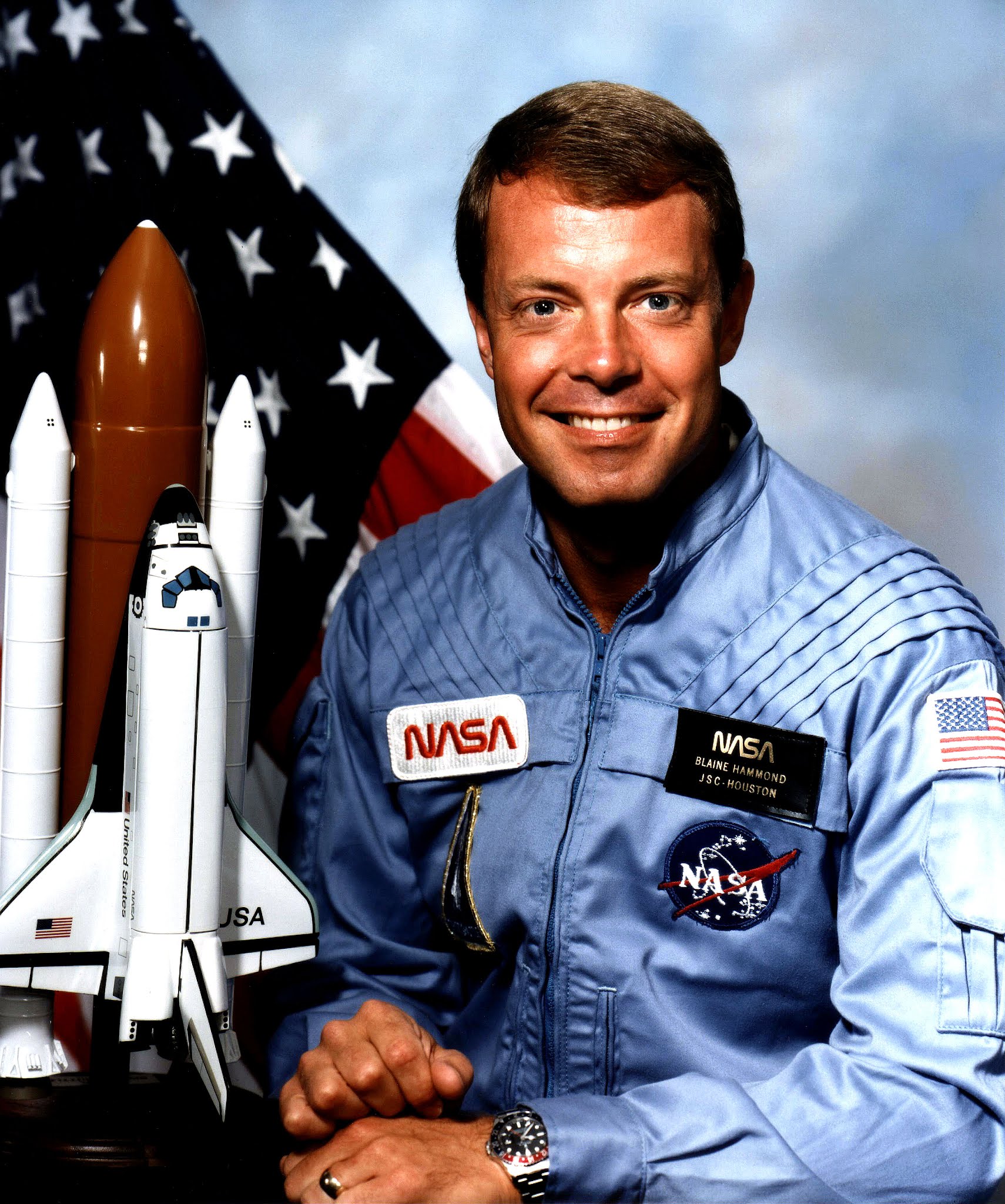 Welcome to RolexMagazine.com: Lloyd Blaine Hammond The Earlist Rolex Aboard A Space Shuttle Mission
