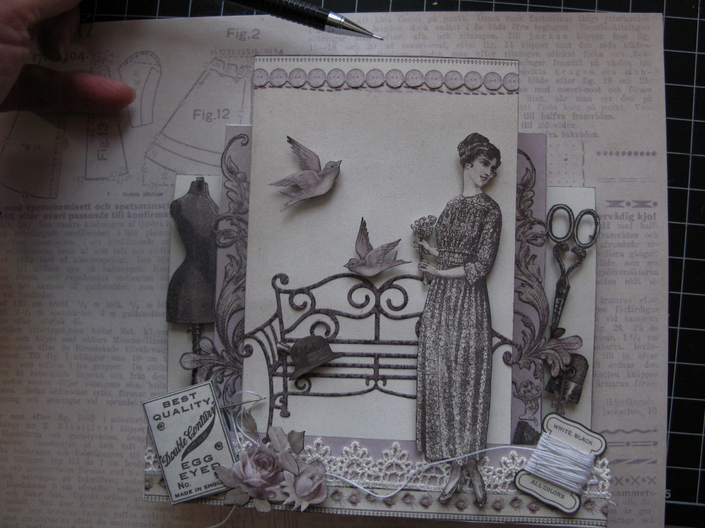 Kreativ Scrapping Blogg: Tutorial - Trappekort med Pion Design Almas ...