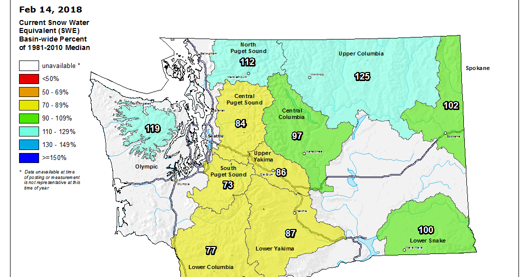 Cliff Mass Weather Blog: La Nina Snows Over the Pacific Northwest ...