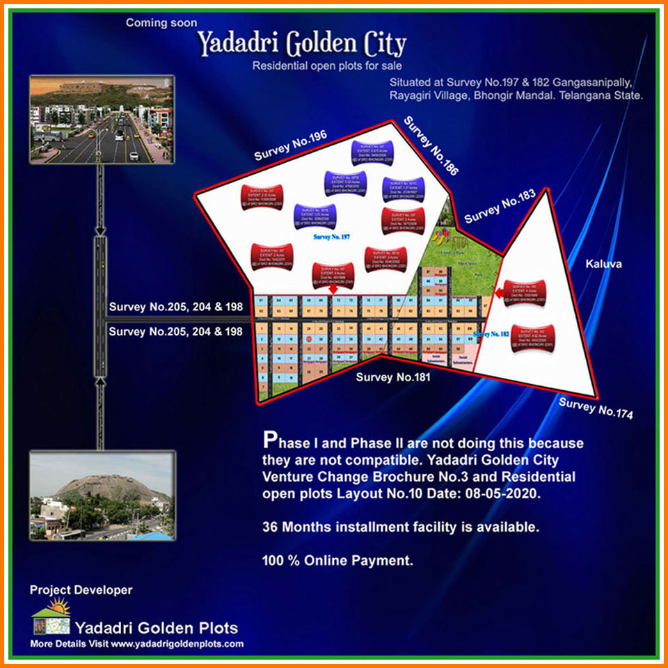 Yadadri Golden City: Yadadri Golden City Open Plot Layout Venture
