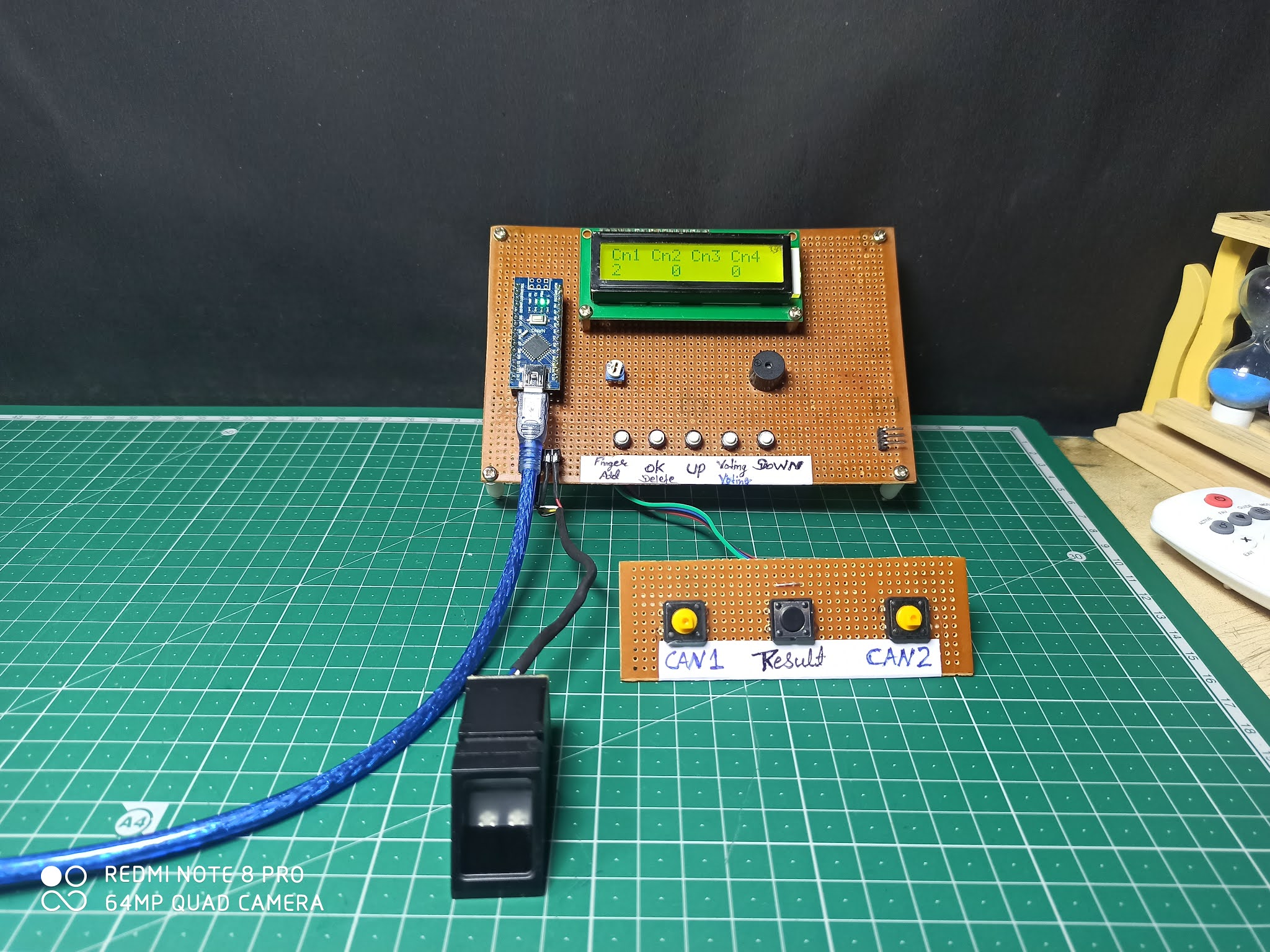 Fingerprint Based Biometric Voting Machine