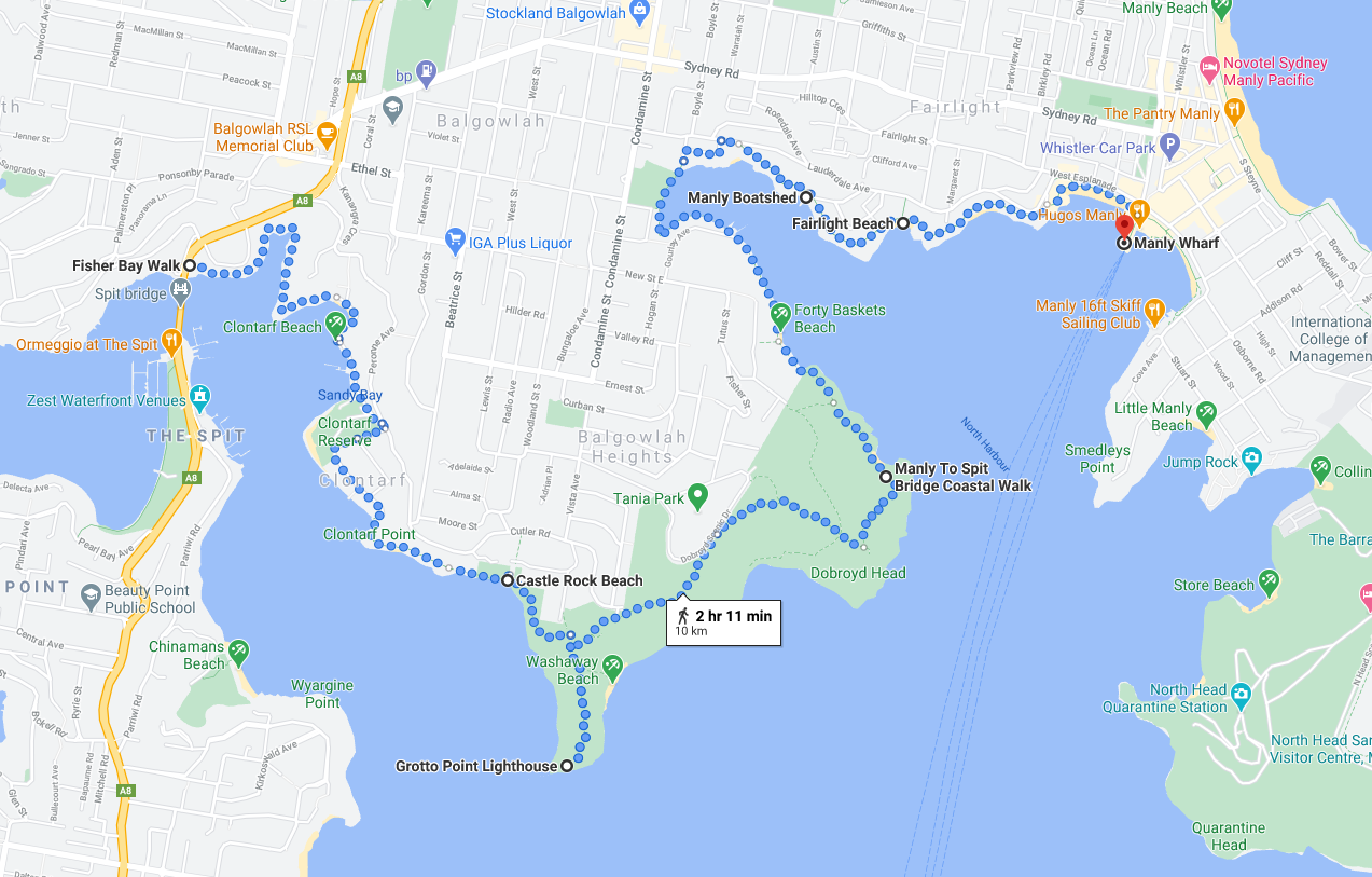 Manly Scenic Walkway Part 3: Grotto Point Lighthouse