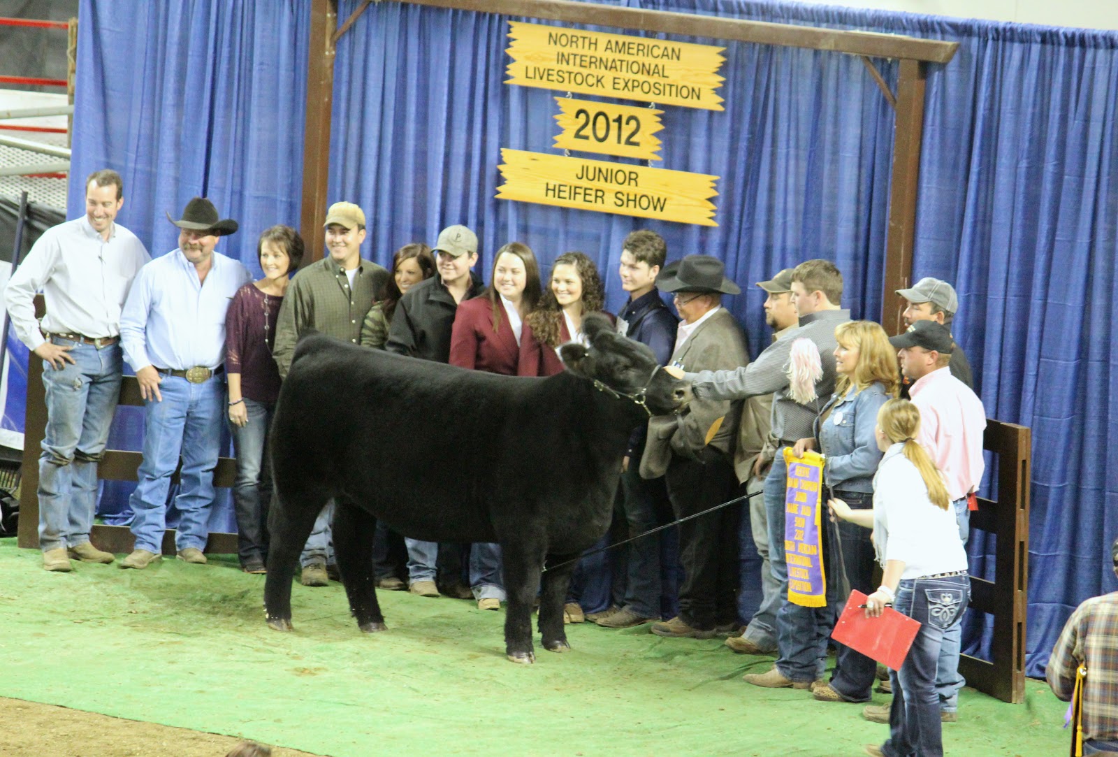 Executive Sires, Inc.: NAILE Jr. Heifer Show - Grand Champion Maine ...