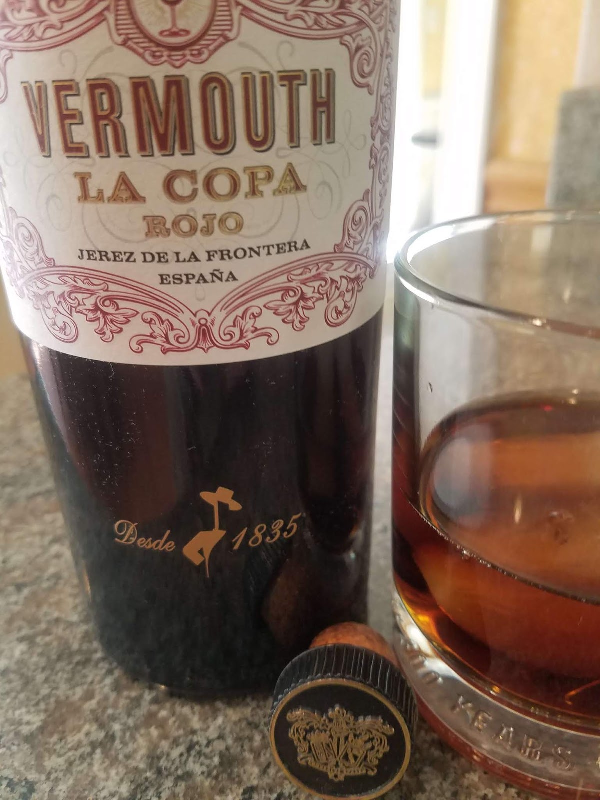 WineCompass: Gonzalez Byass La Copa Vermouth - What Would Hemingway Do?