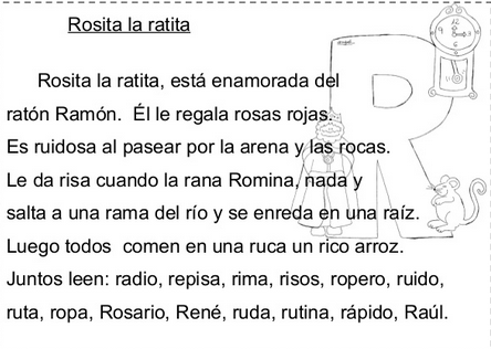 Cris (AL): R fuerte (1º ciclo)
