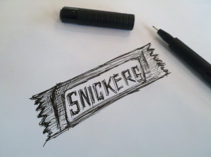 18th Letter Art: Snicker Doodle :)