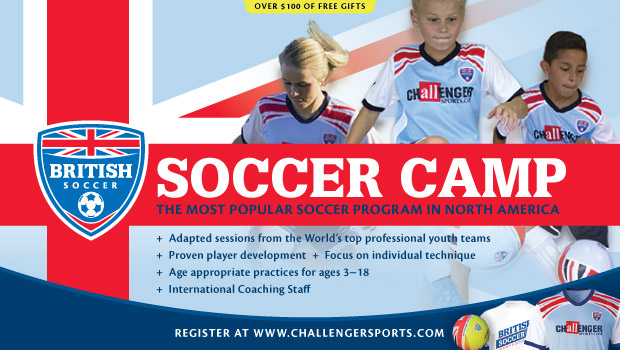 Twelve Makes a Dozen: So Excited for Challenger Sports British Soccer Camp