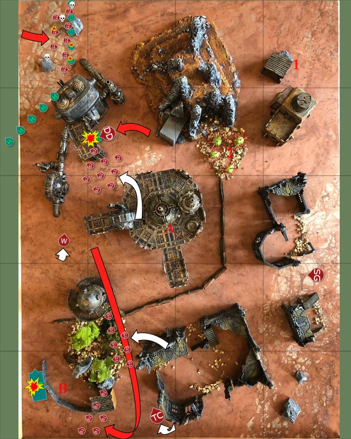 The WoffBoot Chronicles: Maelstrork of Waaagh! Orks vs Alpha Legion