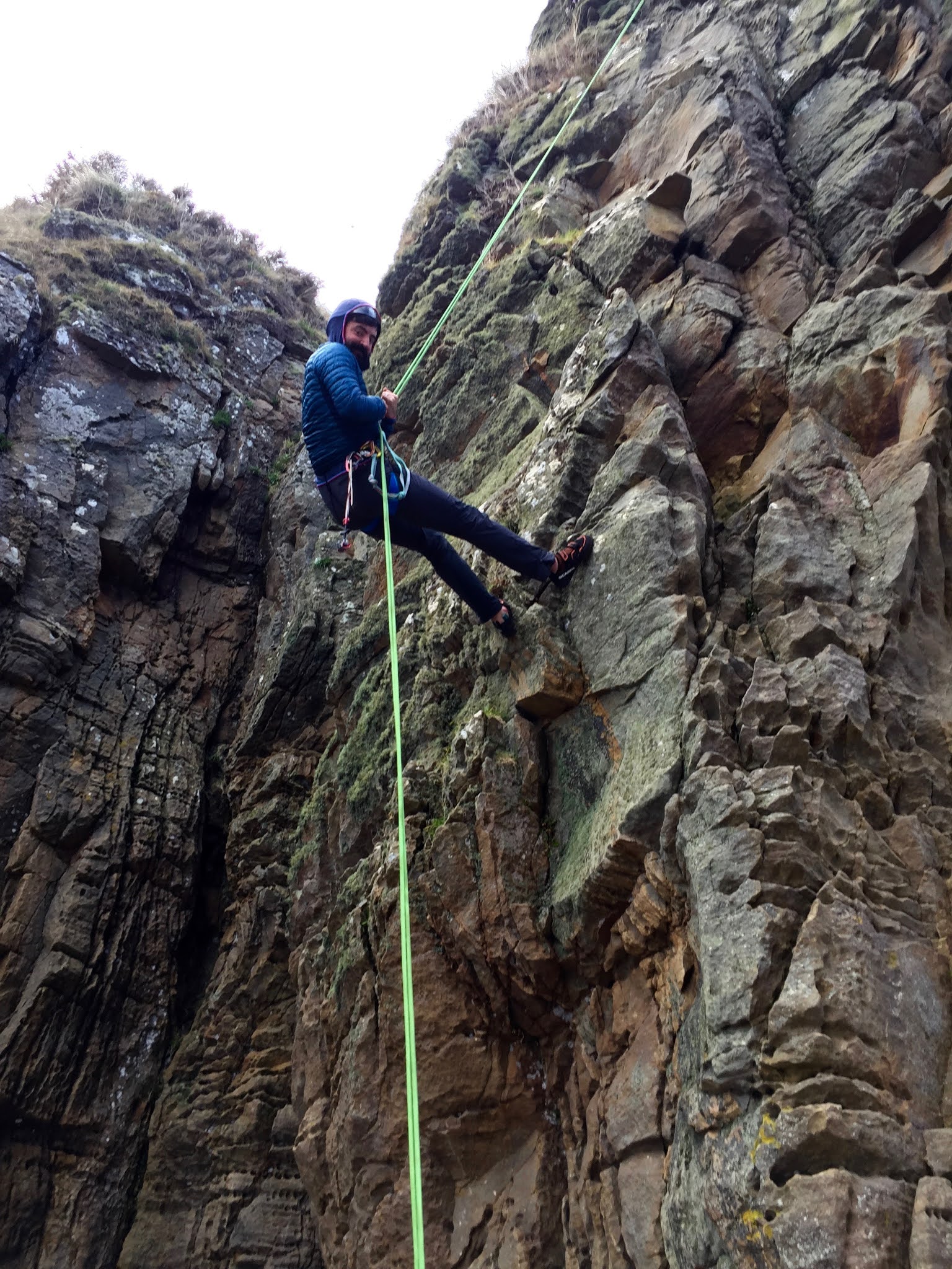 TEAMASCENT info@teamascent.co.uk: Sea cliff rock climbing