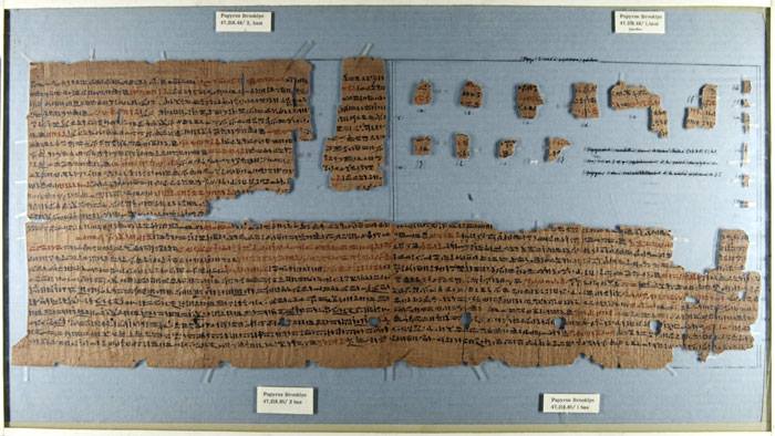 The history of papyri and the most important papyri