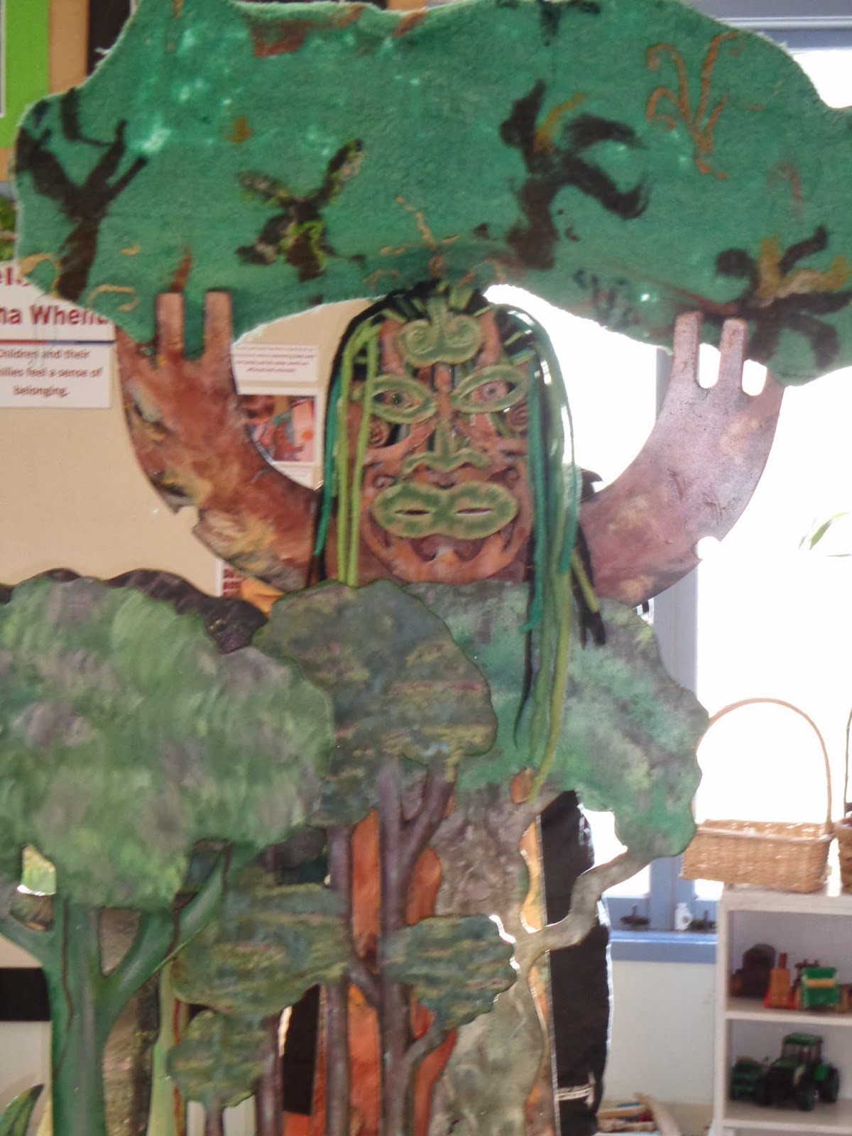 Welcome to Glamorgan Kindergarten Blog : Apo the Greedy Taniwha, Puppet