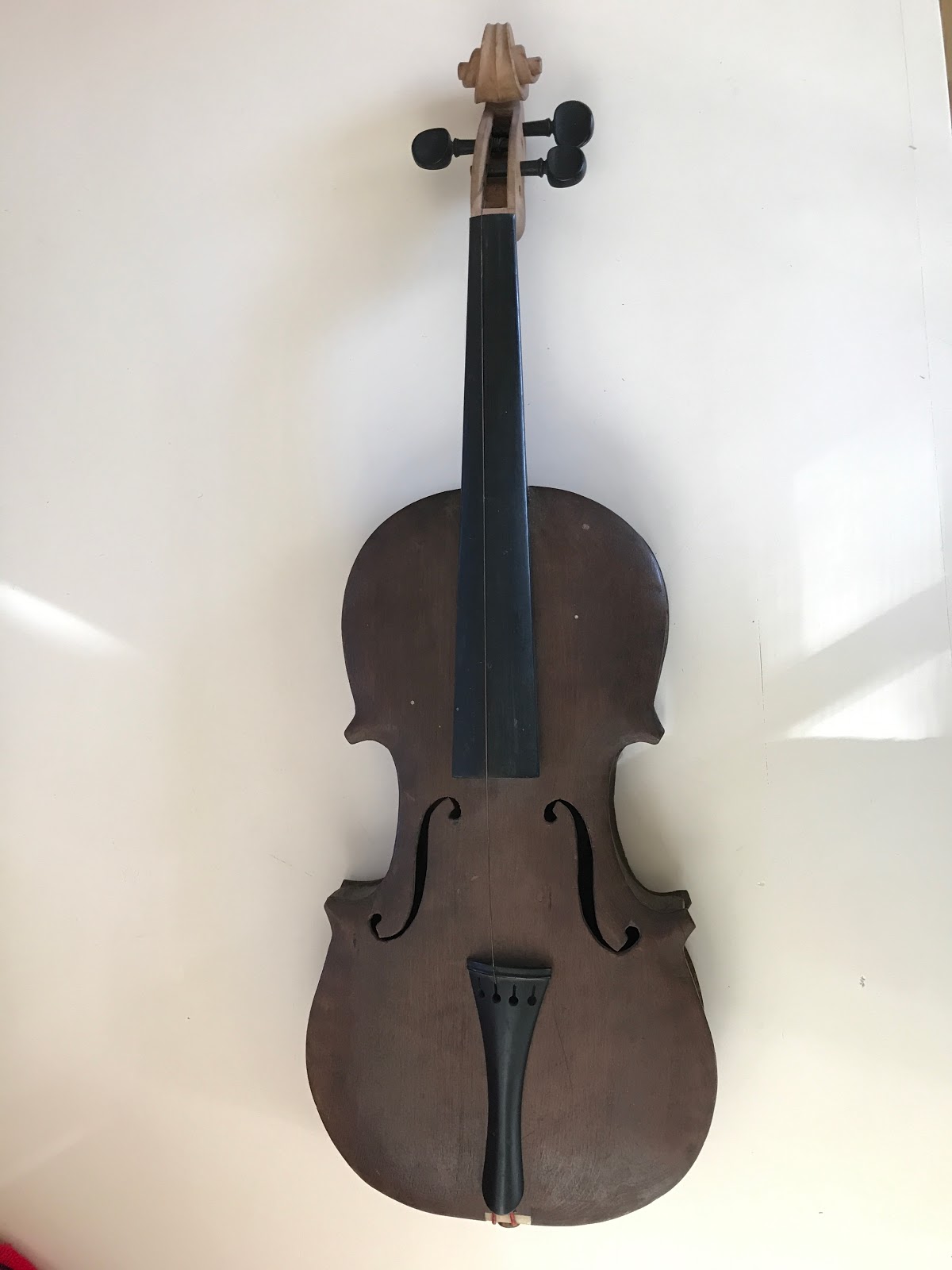 The Homemade John Salyer Fiddle From His Childhood