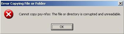 Mengatasi Eror Copying File or Folder - Si Cupris
