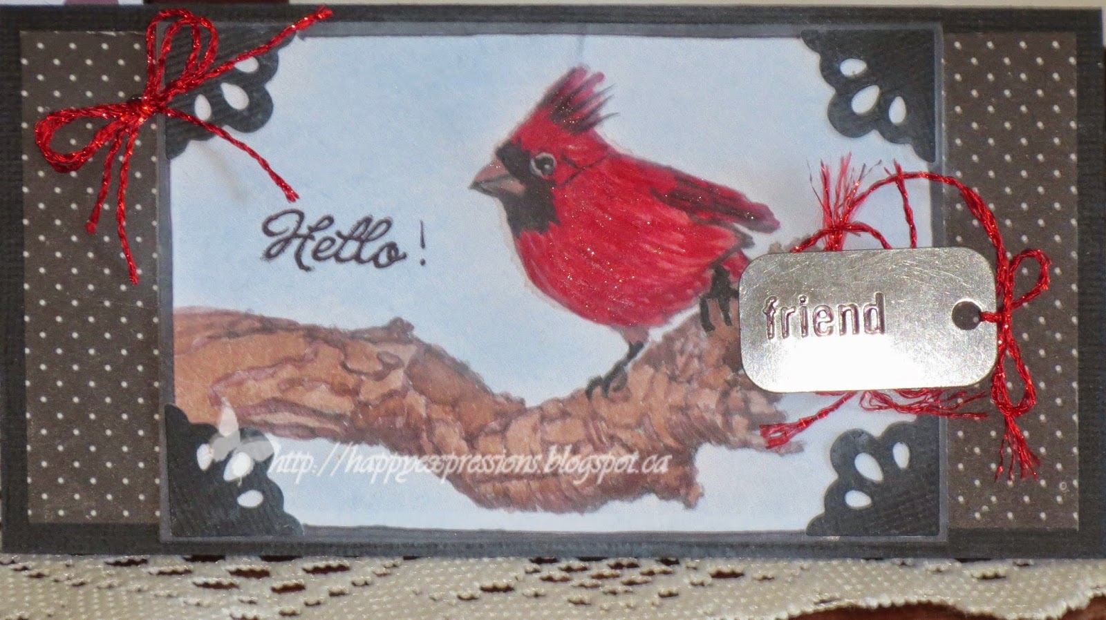 She's a Sassy Lady: Hello Cardinal