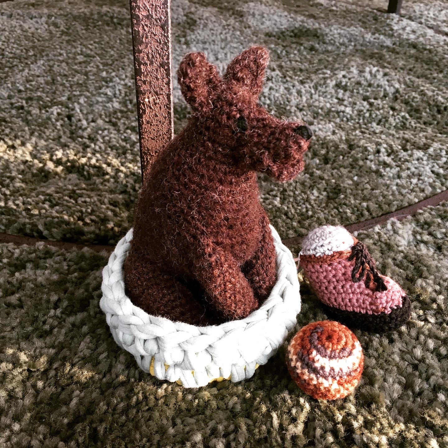 Christels handarbete: Virkade leksaker