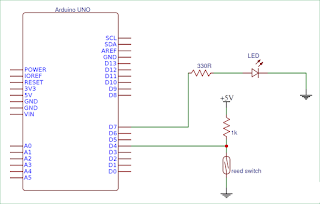 Reed Switch Interfacing with Arduino - Mechatronics LAB- Internet Of Things