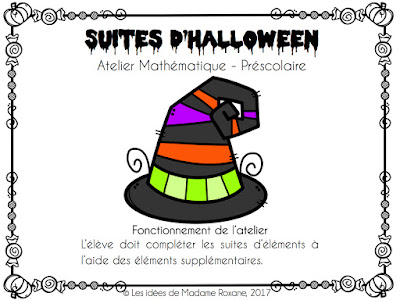 Les idées de Mme Roxane!: Joyeuse Halloween!