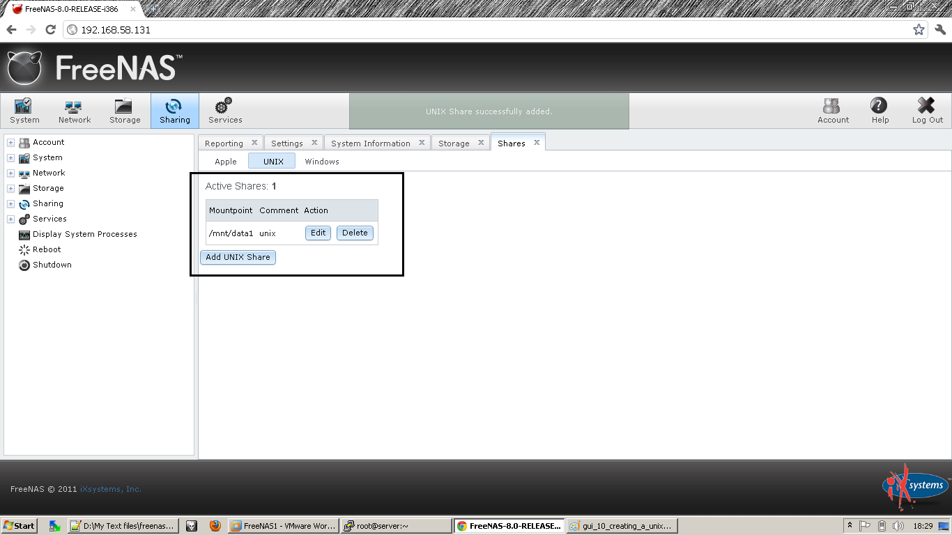 All In One It Solutions How To Install And Configure Freenas Storage System