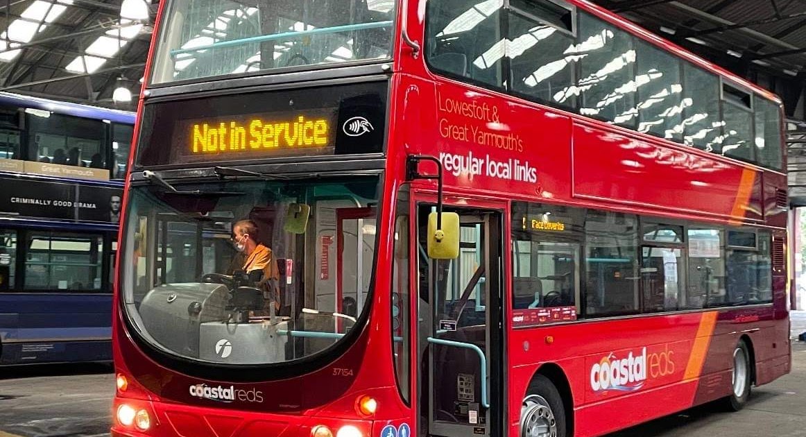 East Norfolk (& East Suffolk) Bus Blog: Latest Coastal Red Returns