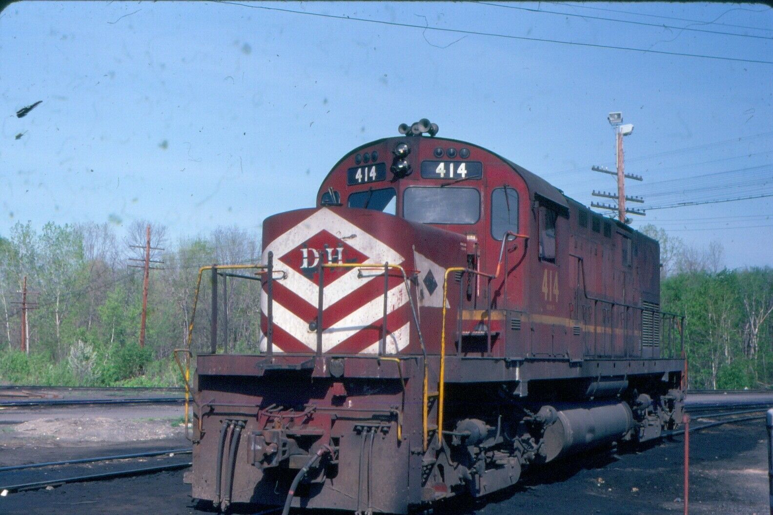 D & H "Colonie Main" layout: Roster Review: D&H C420s in 1984