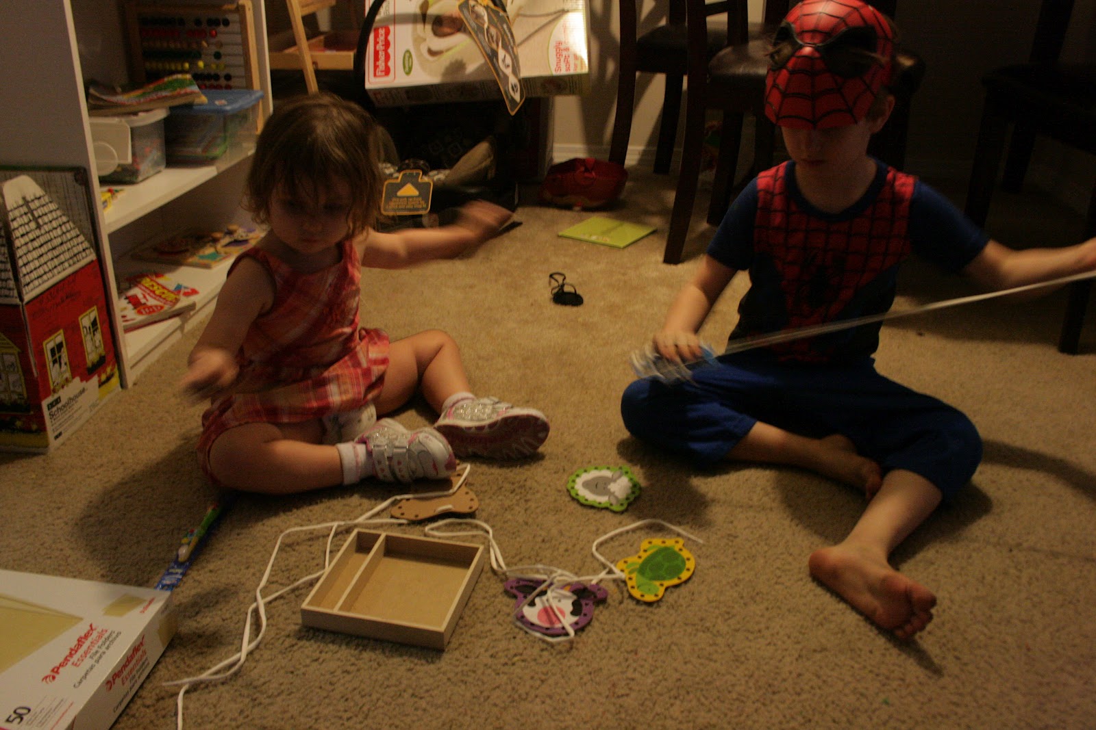 The Hoffman Kids: How to keep a toddler busy while homeschooling your ...