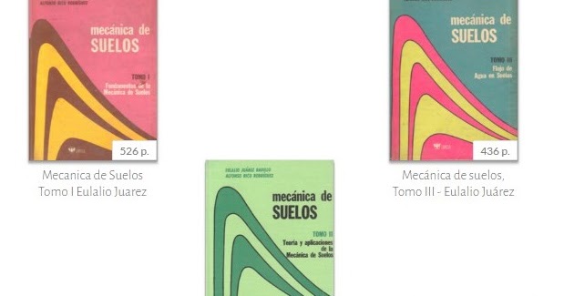Ingeniería Civil - Mark: PACK DE MECÁNICA DE SUELOS TOMO I, II, III ...