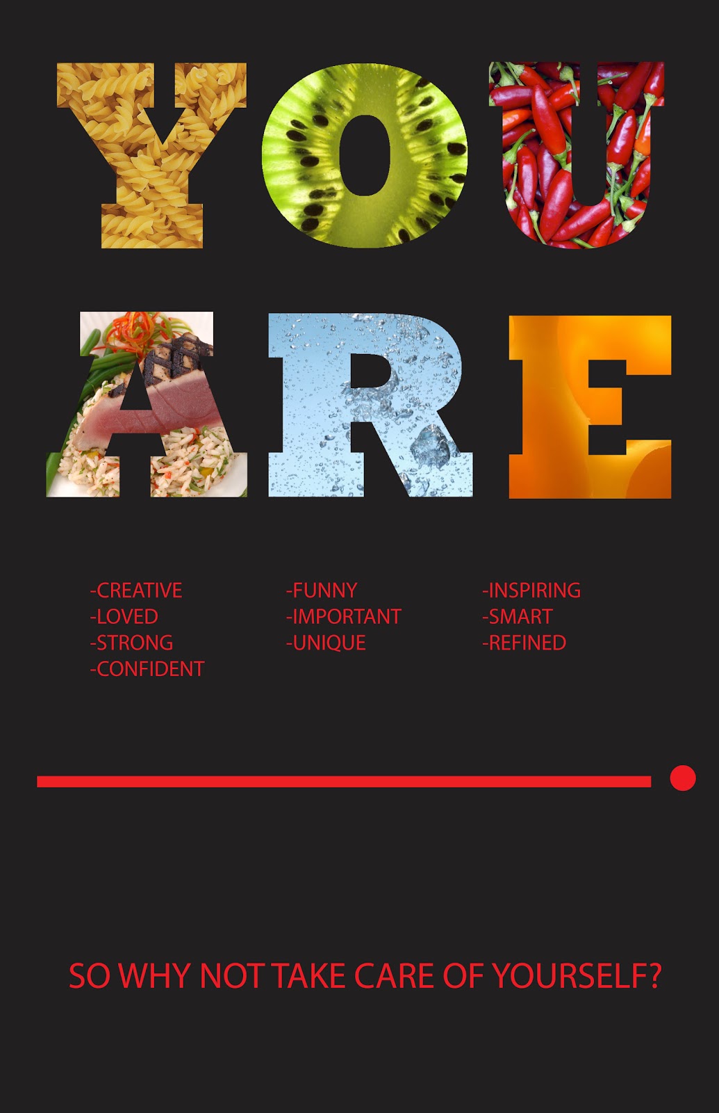 Amber's Graphic Blog Space: Obesity Awareness Poster