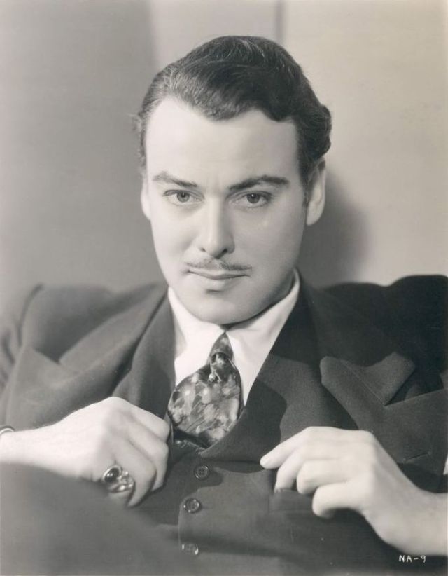 “The Male Greta Garbo”: Handsome Portrait Photos of Nils Asther in the ...