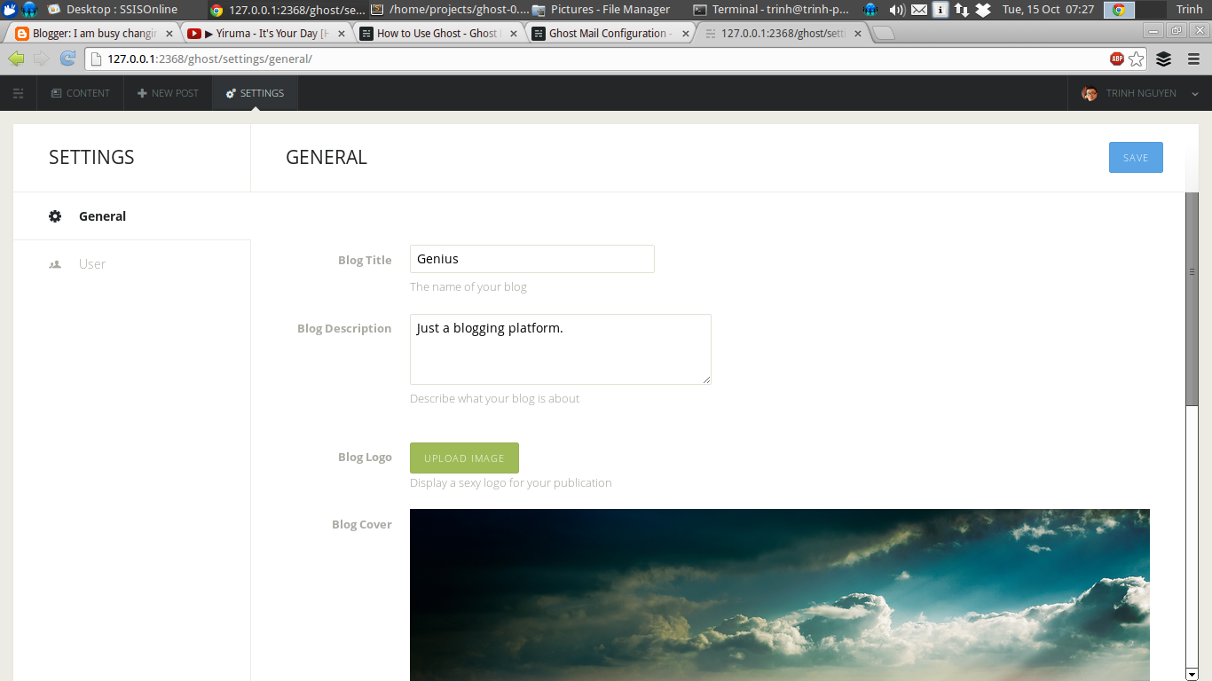 Ghost - A new blogging platform