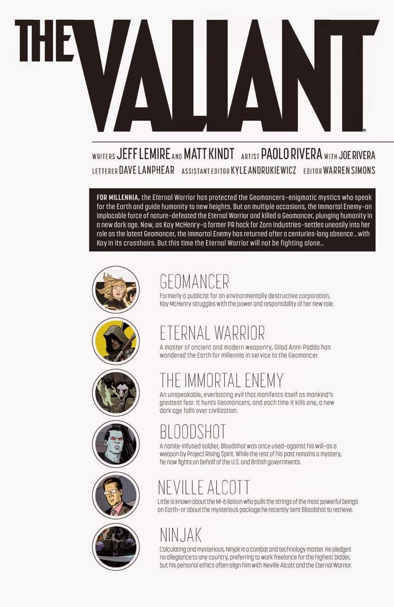 $3.99 | 32 pgs. | T+ | VALIANT PRESTIGE | On sale JANUARY 21