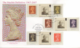 Norvic Philatelics Blog: Machin Definitive 40th Anniversary first day ...