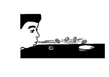 School Science Project: Flying coin, Science Project