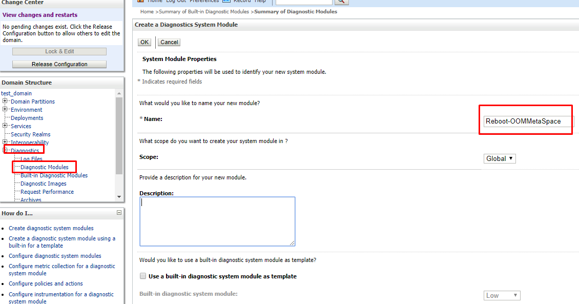 Weblogic Diagnostic Framework Run Bash Script (reboot managed server) - (bad practices)