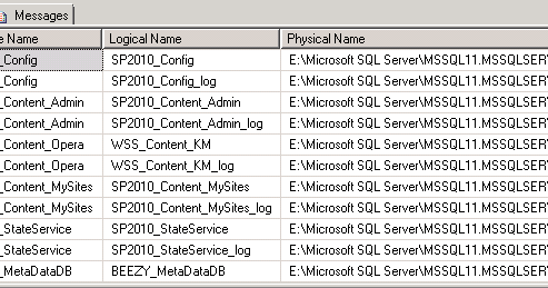 Get SQL Server Database Size, Location for all Databases - SharePoint Diary