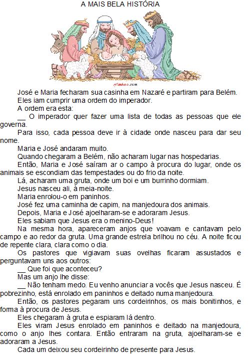 AMAR E EDUCAR: TEXTOS NATALINOS