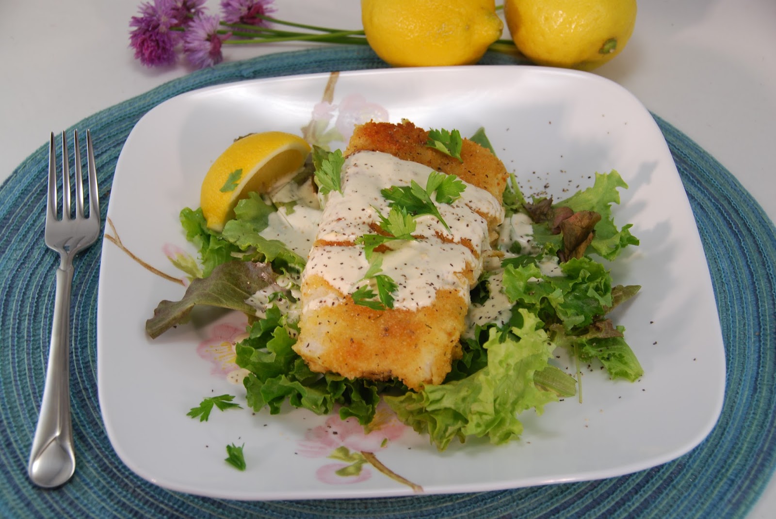 Paleo Rebel: Crispy Gluten-Free Fried Cod with a Dijon Aioli Sauce