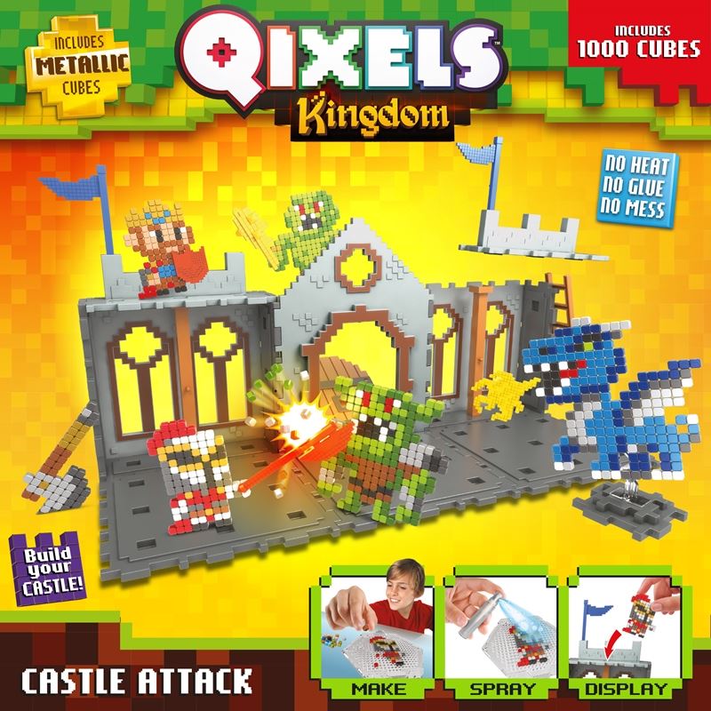 Mums Wine HQ: Qixels Kingdom Castle Attack playset review