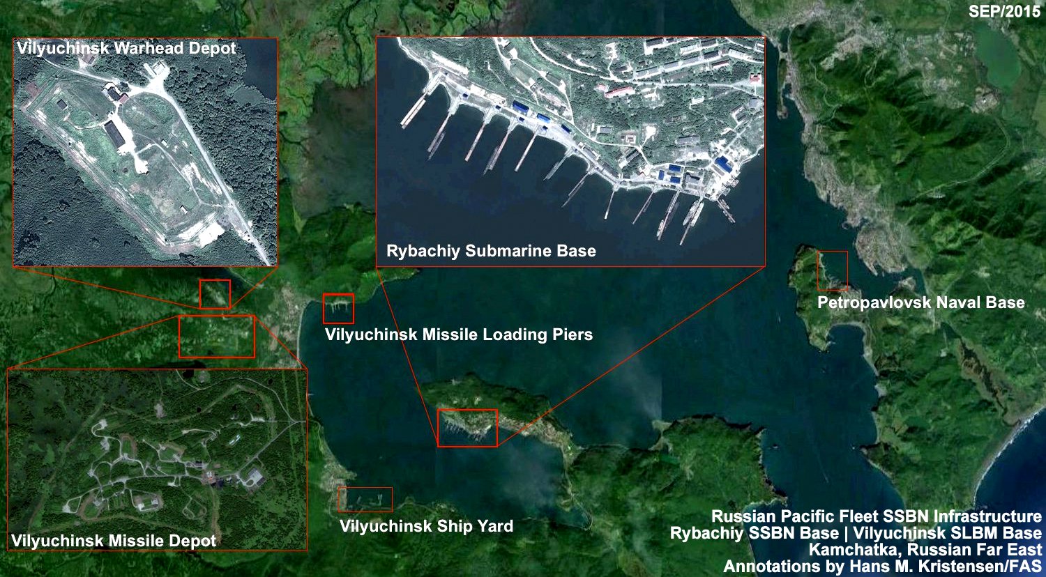 GEOINT | Latest Developments at Russian Pacific Fleet Submarine Base ...