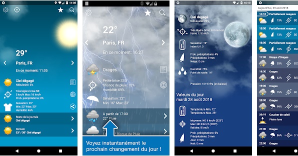 Top 20+ Des Meilleures Applications De La Météo Pour Android